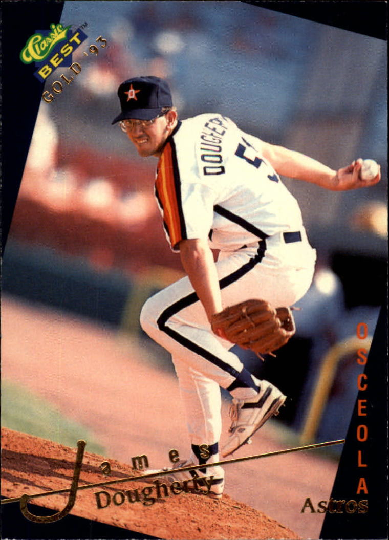 1993 Classic/Best Gold #65 James Dougherty - NM-MT