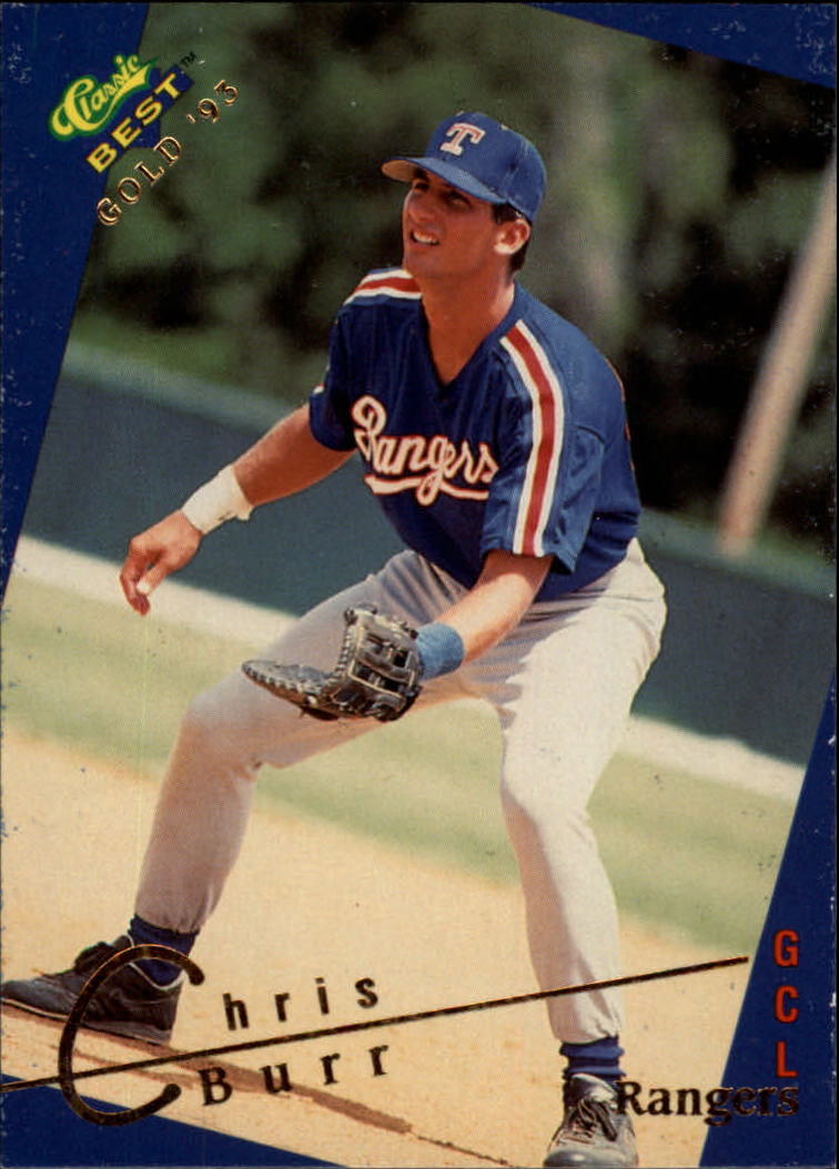 1993 Classic/Best Gold #113 Chris Burr - NM-MT
