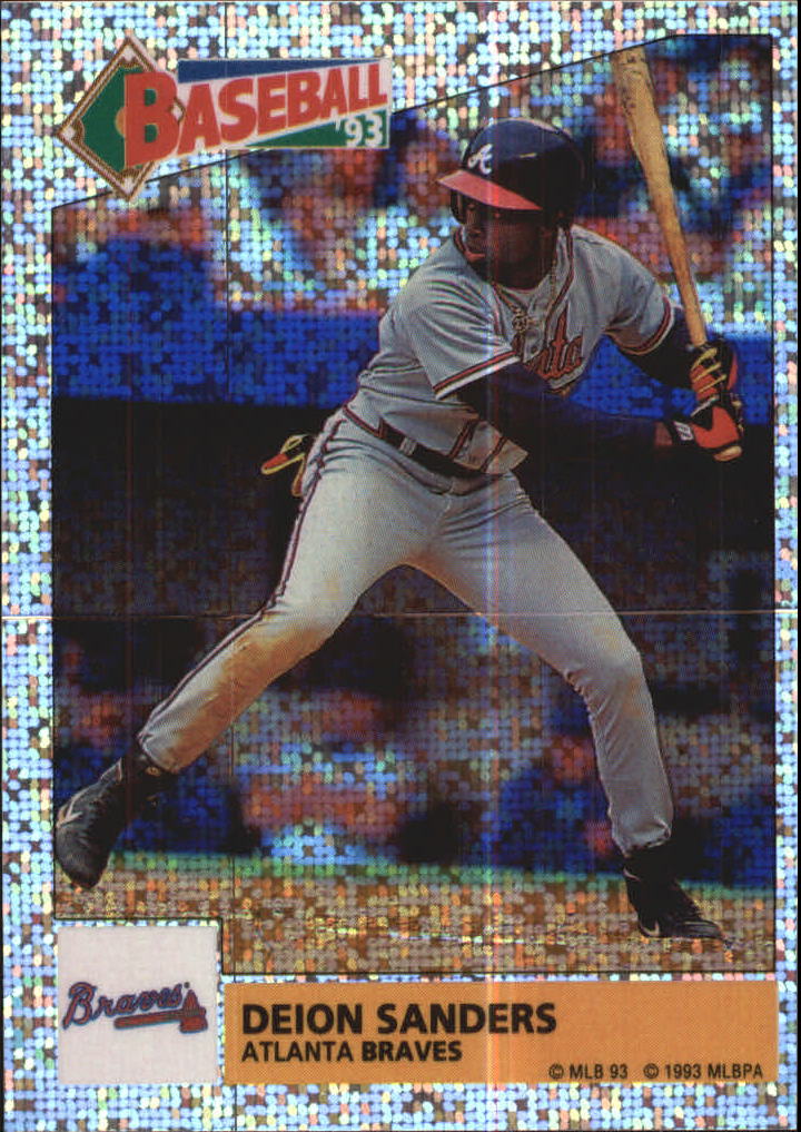 1993 Panini Stickers #188 Deion Sanders - NM-MT