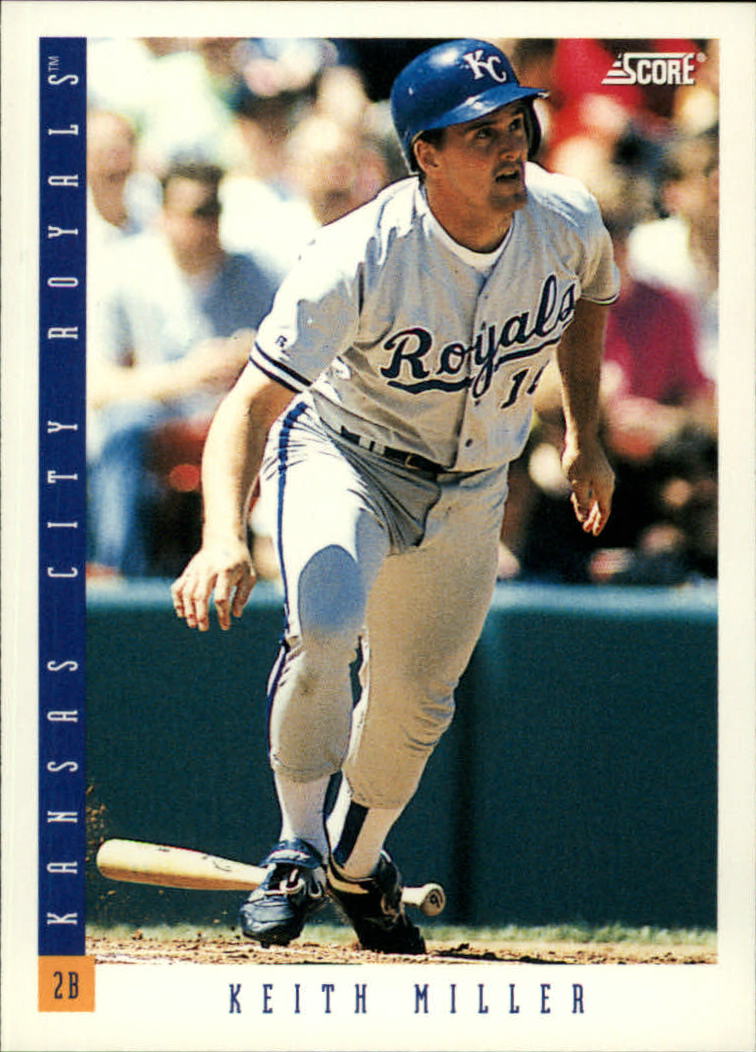 1993 Score #96 Keith Miller - NM-MT