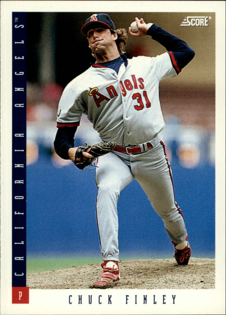 1993 Score #158 Chuck Finley - NM-MT