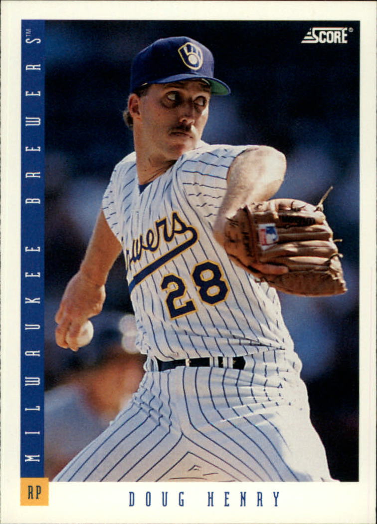 1993 Score #177 Doug Henry - NM-MT