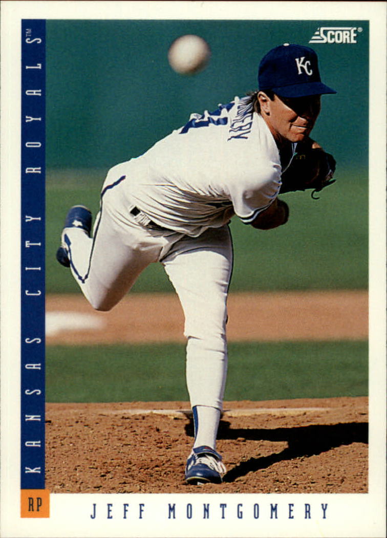 1993 Score #212 Jeff Montgomery - NM-MT