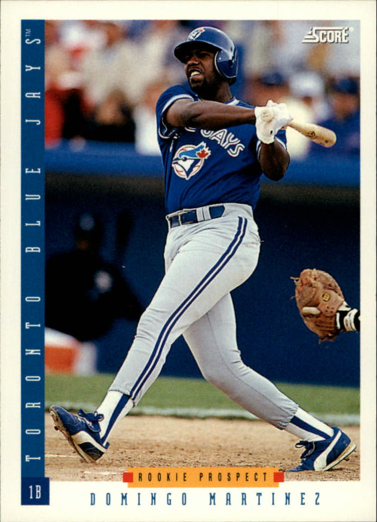 1993 Score #257 Domingo Martinez RC - NM-MT
