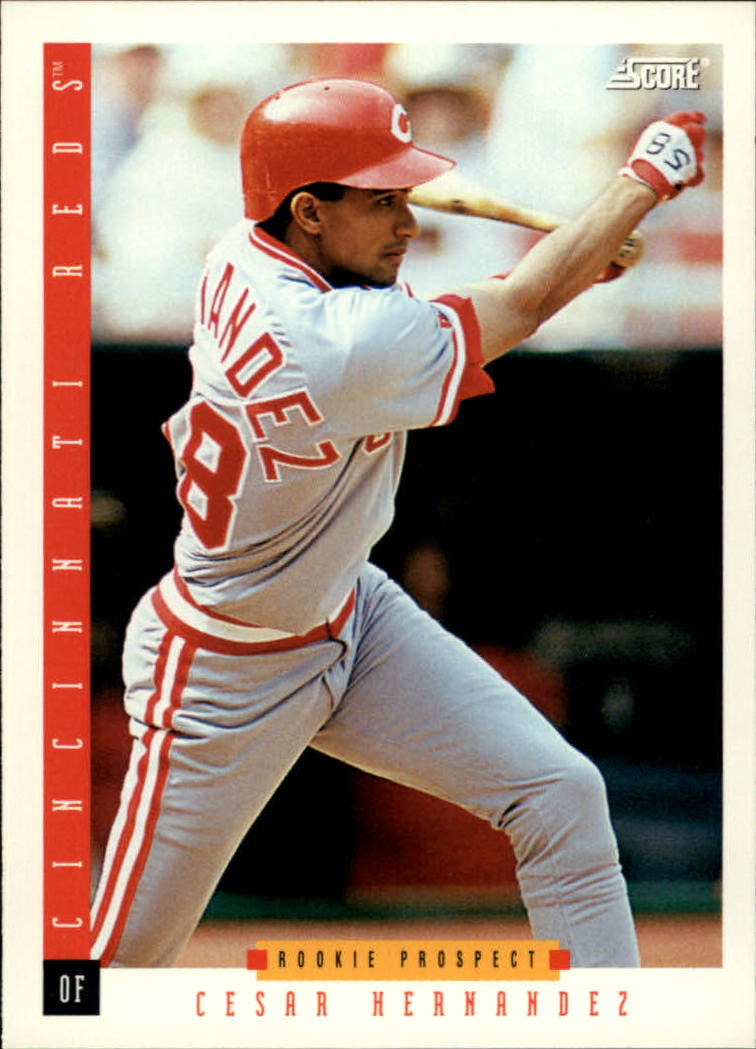 1993 Score #302 Cesar Hernandez - NM-MT