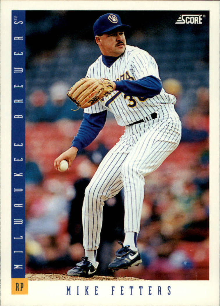 1993 Score #420 Mike Fetters - NM-MT