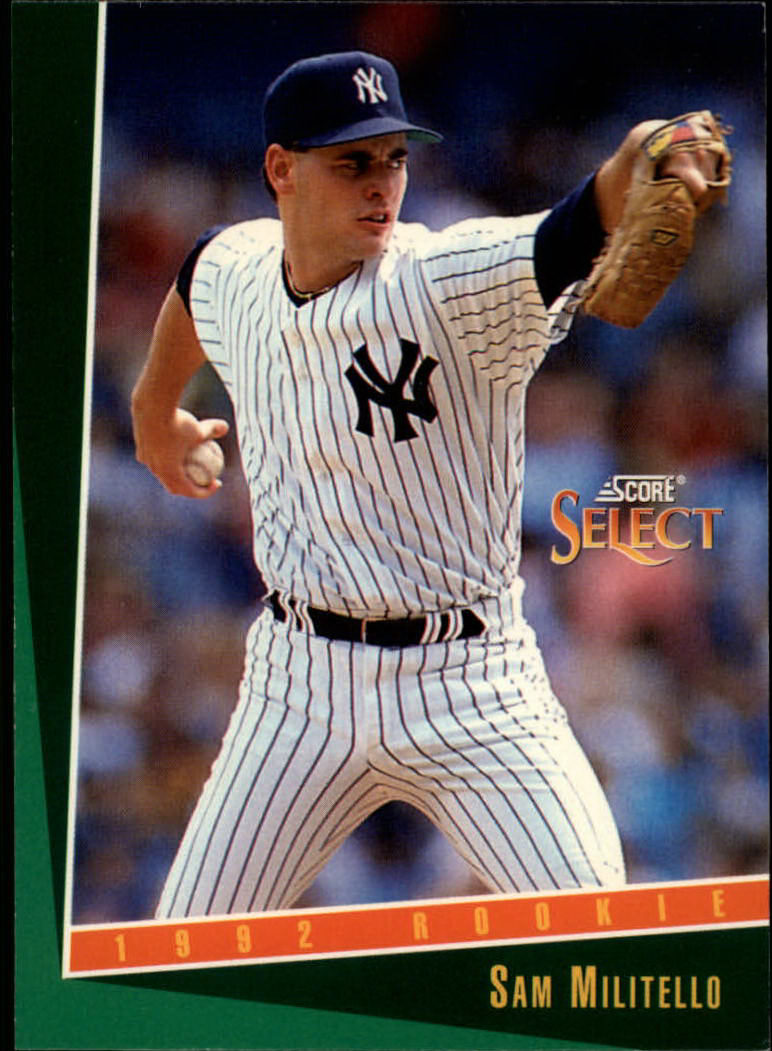 1993 Select #315 Sam Militello - NM-MT