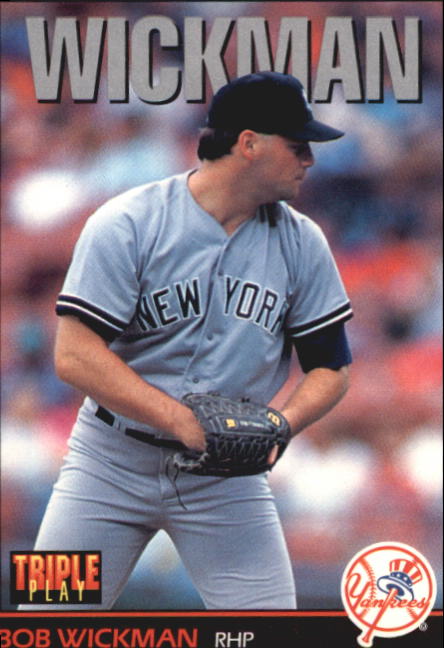 1993 Triple Play #189 Bob Wickman - NM-MT