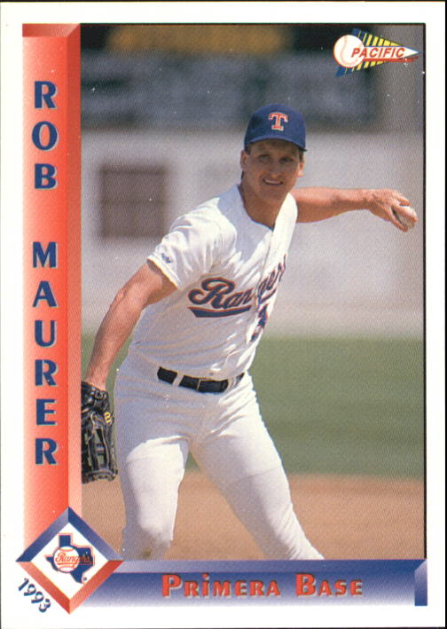 1993 Pacific Spanish #313B Rob Maurer - NM-MT