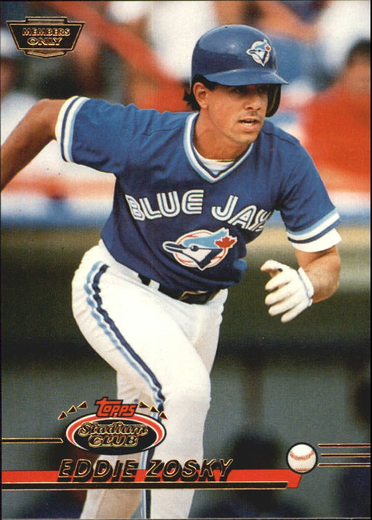 1993 Stadium Club Members Only Parallel #460 Eddie Zosky - NM-MT