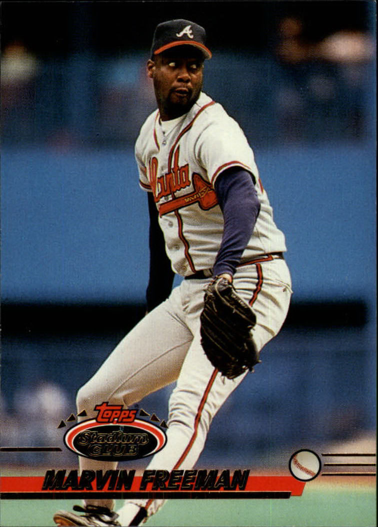 1993 Stadium Club #309 Marvin Freeman - NM-MT
