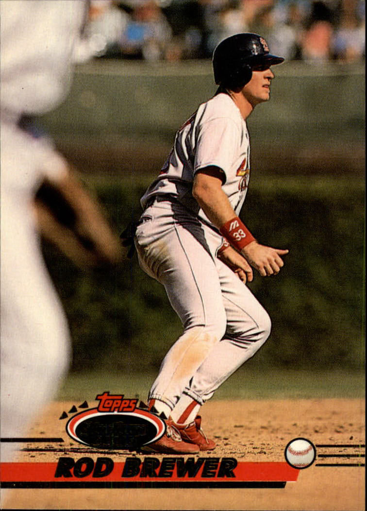 1993 Stadium Club #527 Rod Brewer - NM-MT
