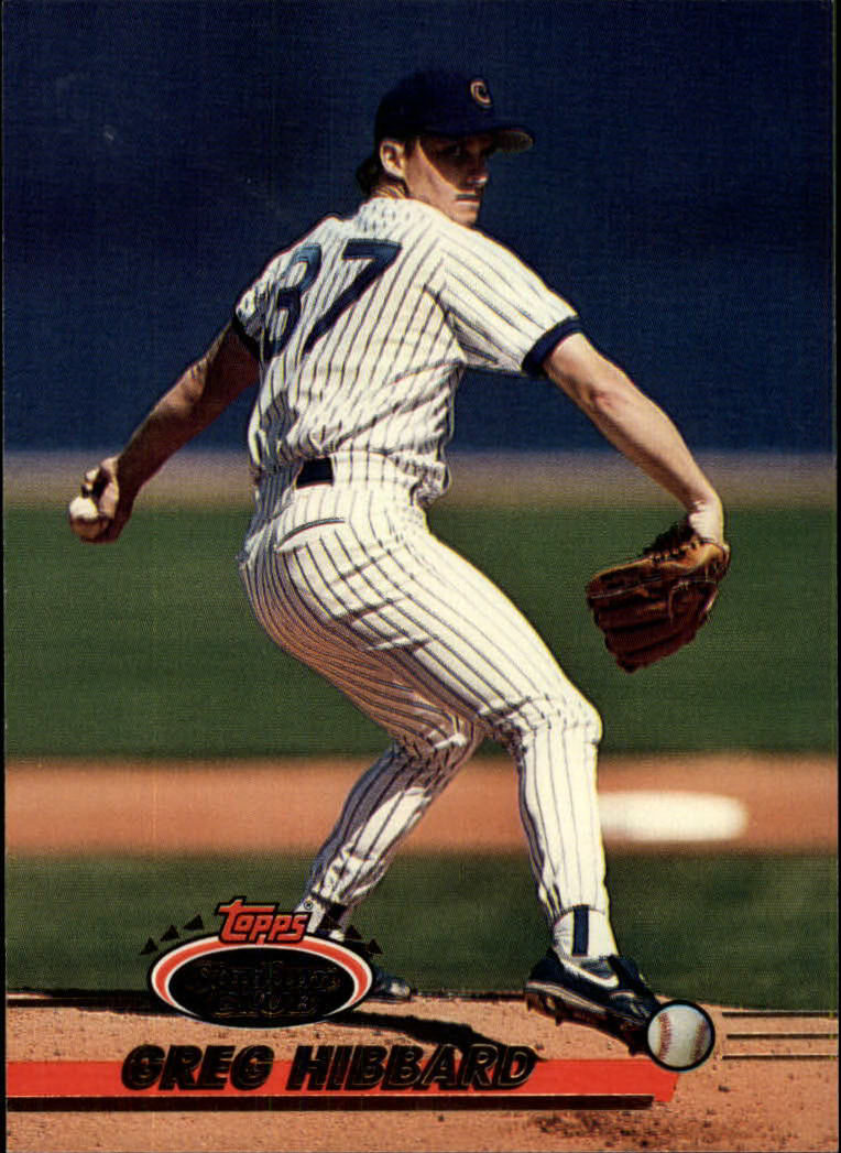 1993 Stadium Club #606 Greg Hibbard - NM-MT