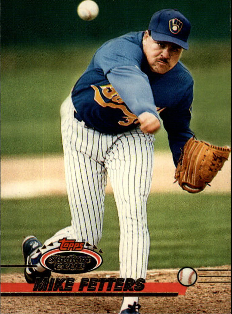 1993 Stadium Club #633 Mike Fetters - NM-MT