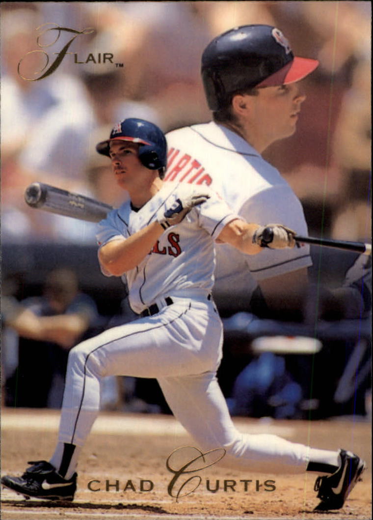 1993 Flair #170 Chad Curtis - NM-MT