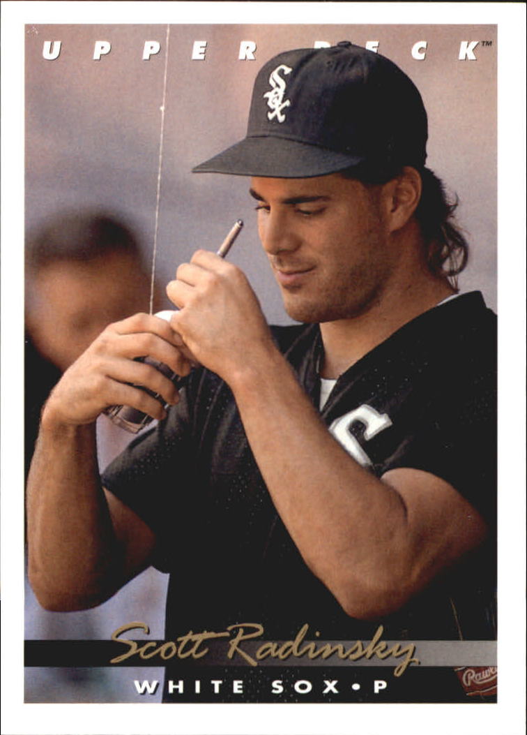 1993 Upper Deck Gold Hologram #298 Scott Radinsky - NM-MT