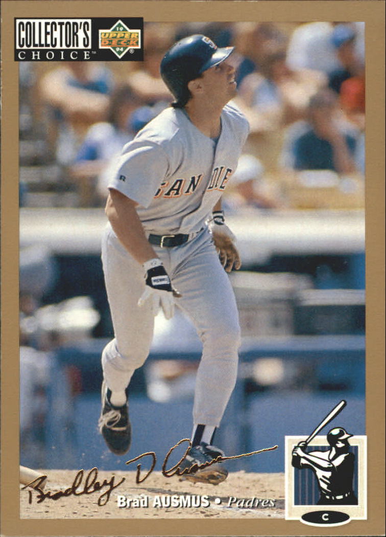 1994 Collector's Choice Gold Signature #43 Brad Ausmus - NM-MT