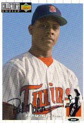 1994 Collector's Choice Silver Signature #577 Pat Mahomes - NM-MT