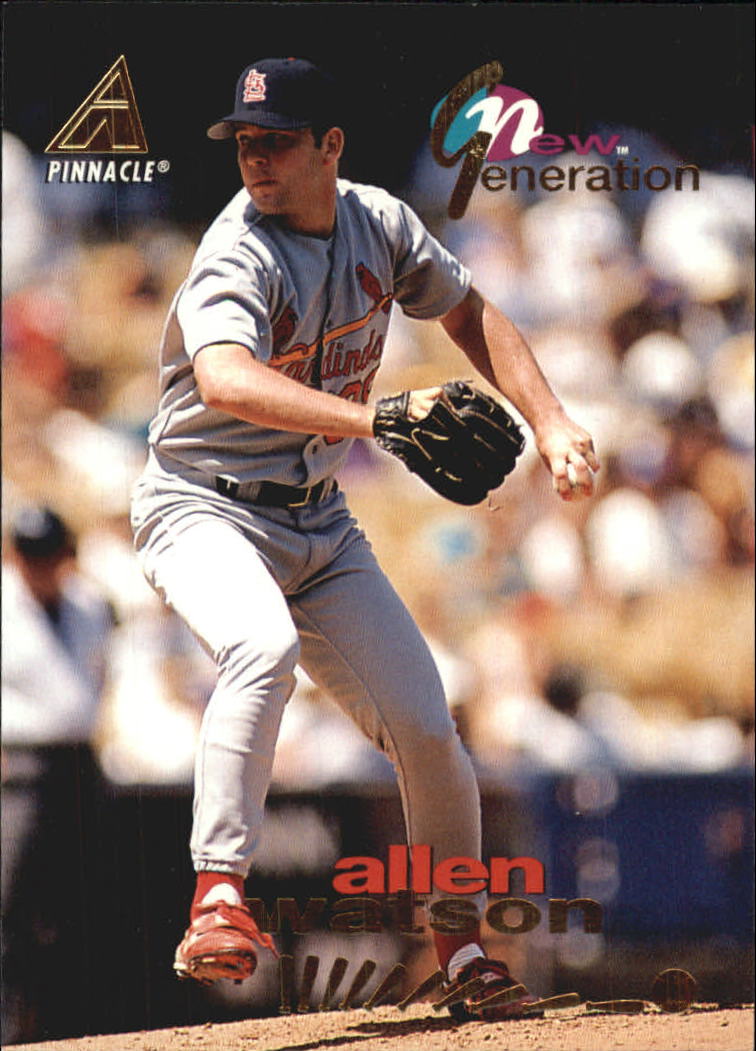 1994 Pinnacle New Generation #NG8 Allen Watson - NM-MT