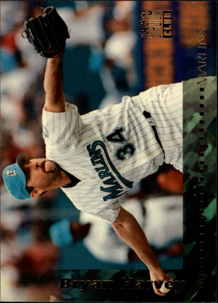 1994 Stadium Club Team #61 Bryan Harvey - NM-MT