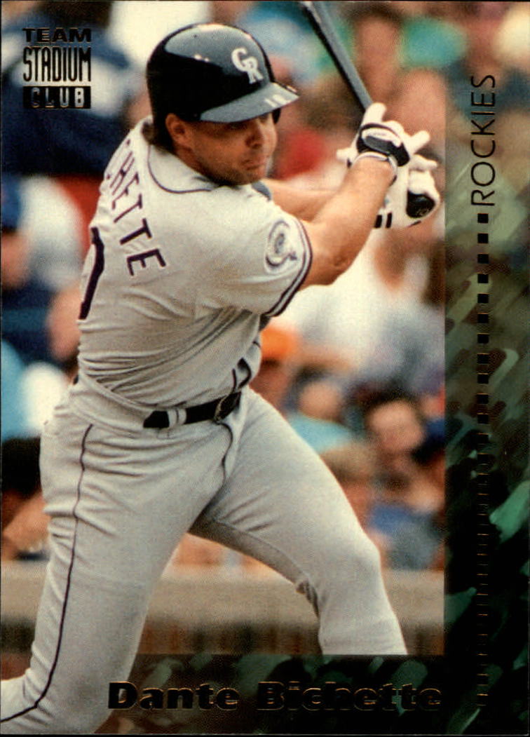 1994 Stadium Club Team #105 Dante Bichette - NM-MT
