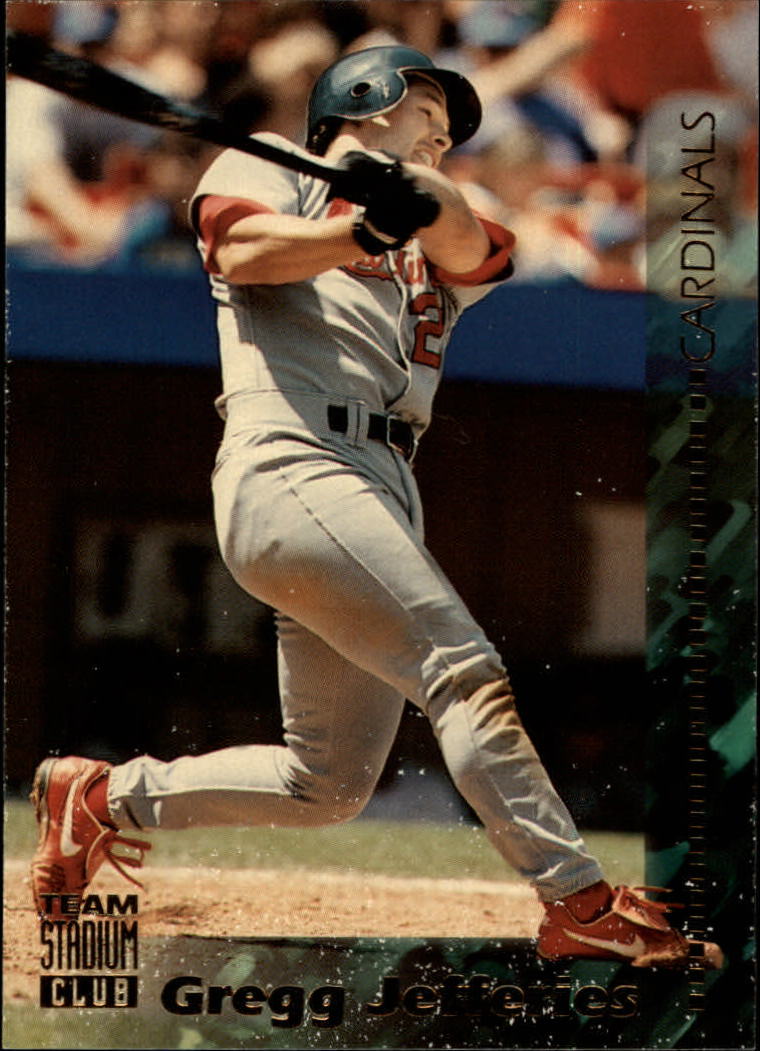 1994 Stadium Club Team #317 Gregg Jefferies - NM-MT