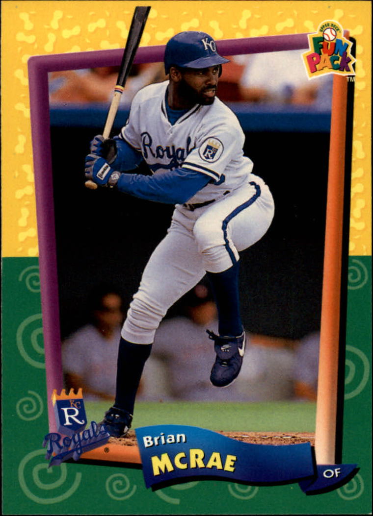 1994 Fun Pack #56 Brian McRae - NM-MT