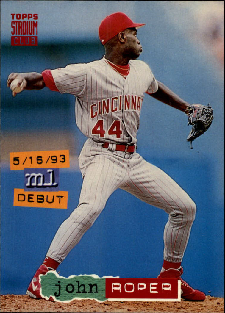 1994 Stadium Club #476 John Roper - NM-MT