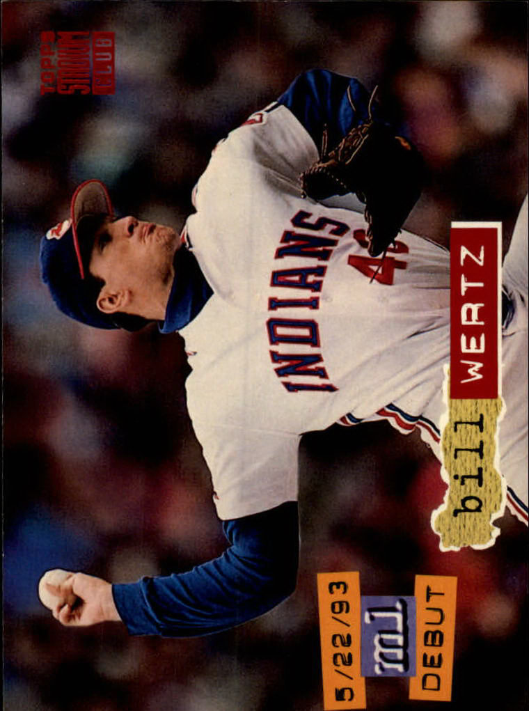 1994 Stadium Club #481 Bill Wertz - NM-MT