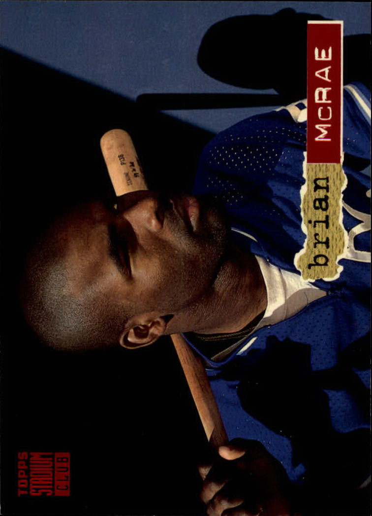 1994 Stadium Club #520 Brian McRae - NM-MT