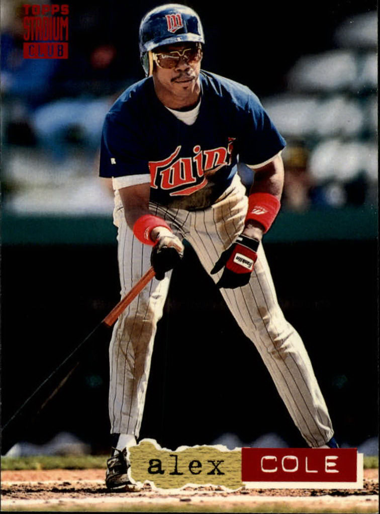 1994 Stadium Club #584 Alex Cole - NM-MT