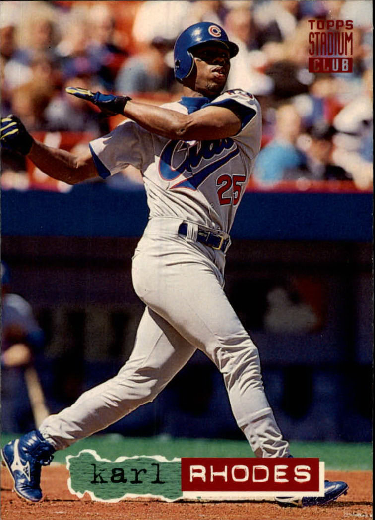 1994 Stadium Club #608 Karl Rhodes - NM-MT