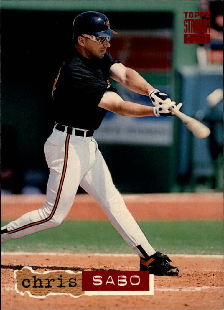 1994 Stadium Club #676 Chris Sabo - NM-MT