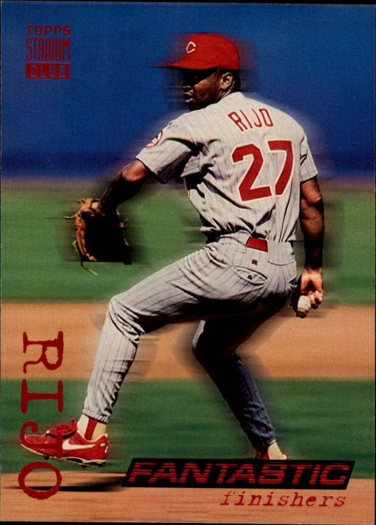 1994 Stadium Club #715 Jose Rijo - NM-MT
