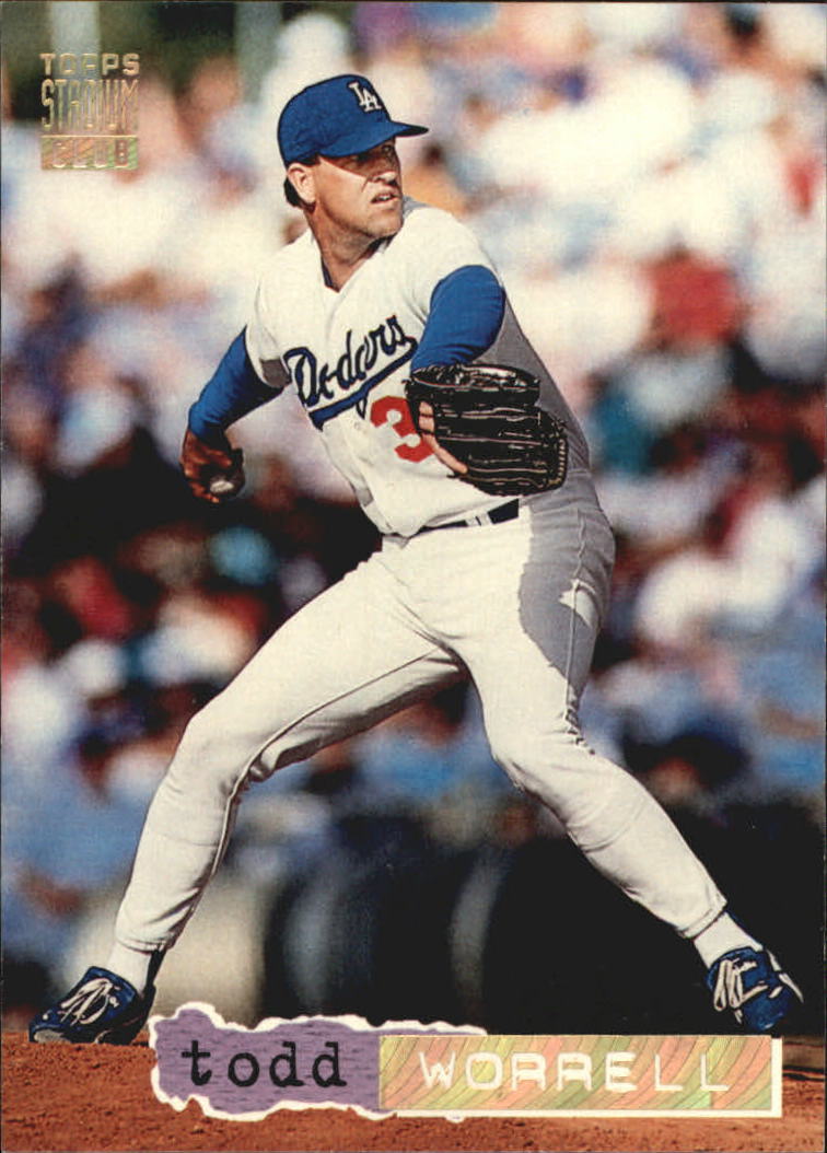 1994 Stadium Club Golden Rainbow #612 Todd Worrell - NM-MT