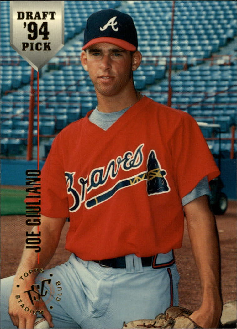 1994 Stadium Club Draft Picks #34 Joe Giuliano XRC - XRC ROOKIE - NM-MT