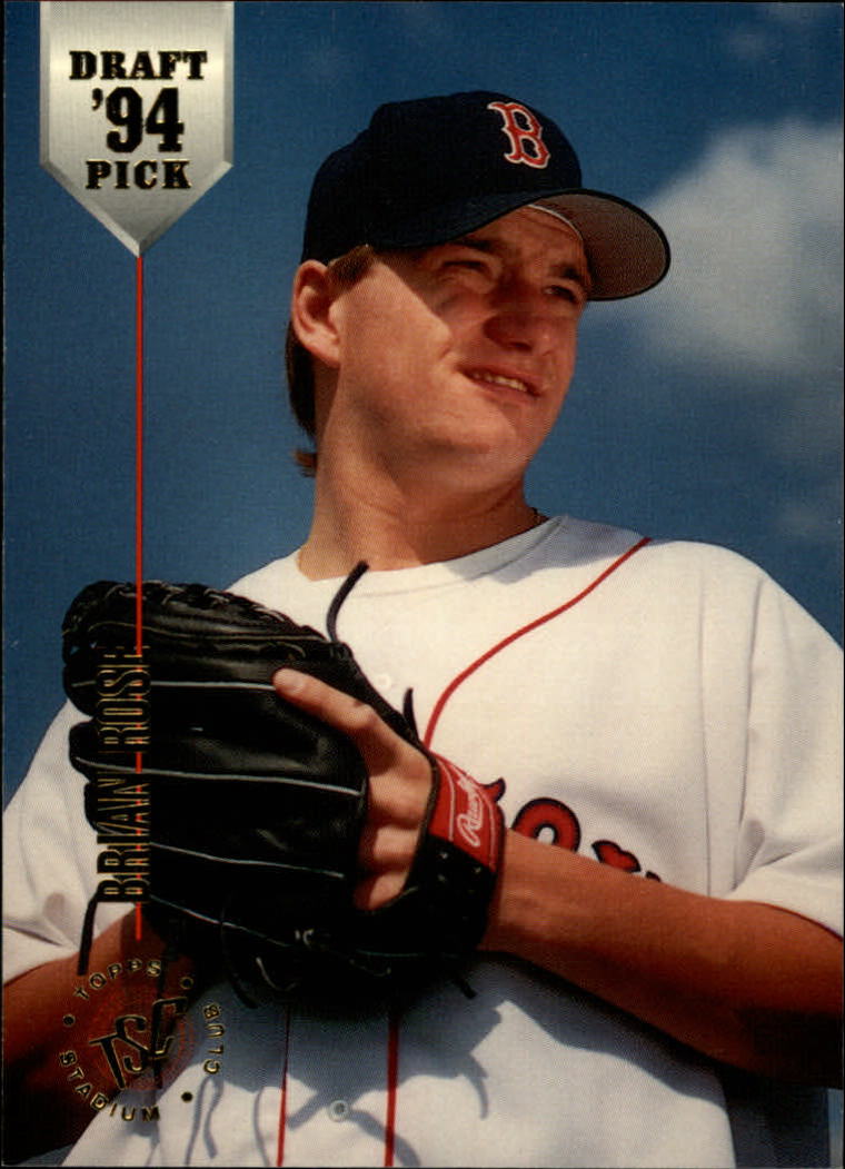 1994 Stadium Club Draft Picks #35 Brian Rose XRC - XRC ROOKIE - NM-MT