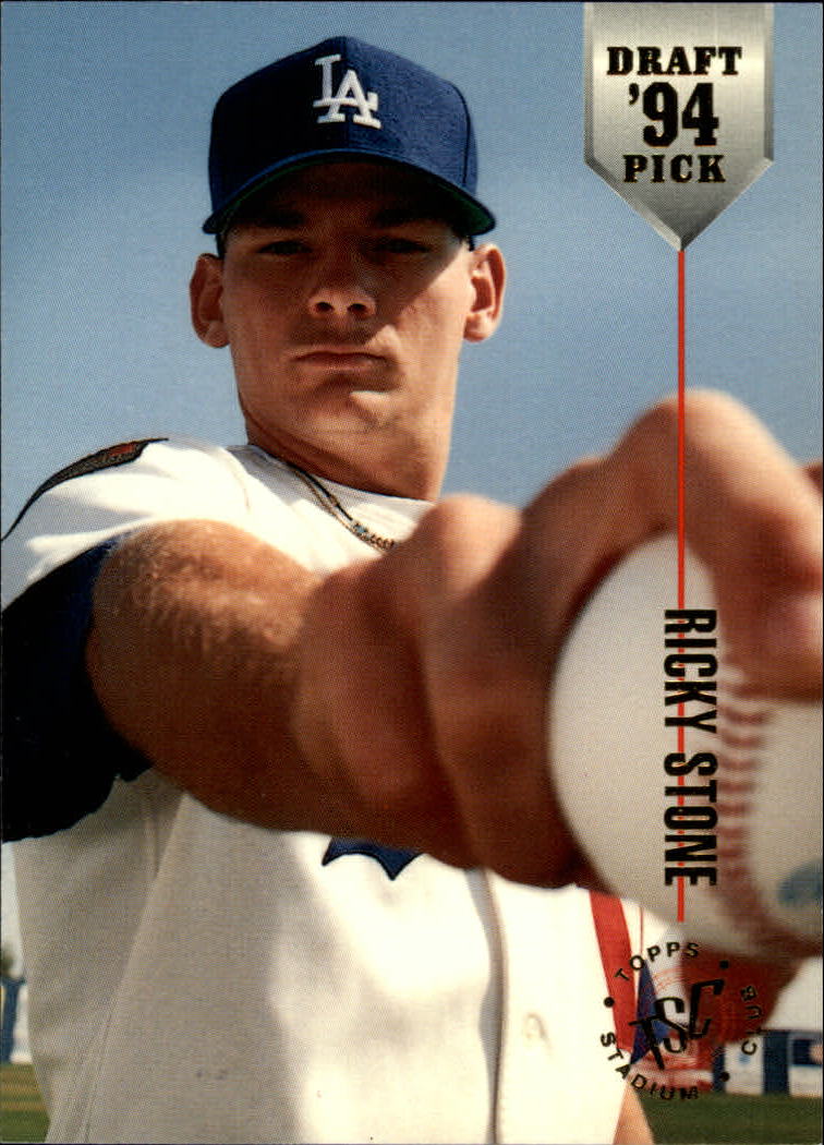 1994 Stadium Club Draft Picks #43 Ricky Stone XRC - XRC ROOKIE - NM-MT