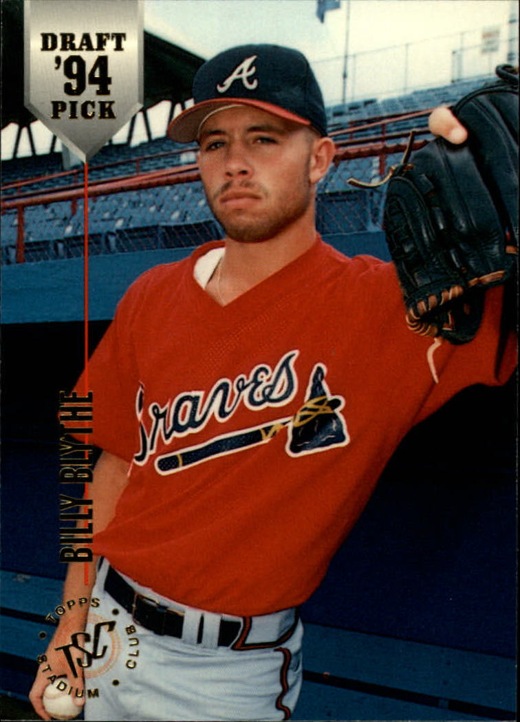 1994 Stadium Club Draft Picks #44 Billy Blythe XRC - XRC ROOKIE - NM-MT