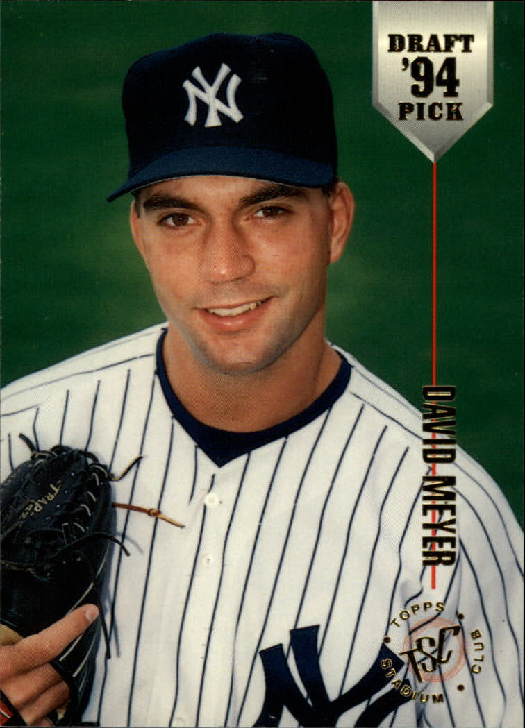 1994 Stadium Club Draft Picks #64 David Meyer XRC - XRC ROOKIE - NM-MT