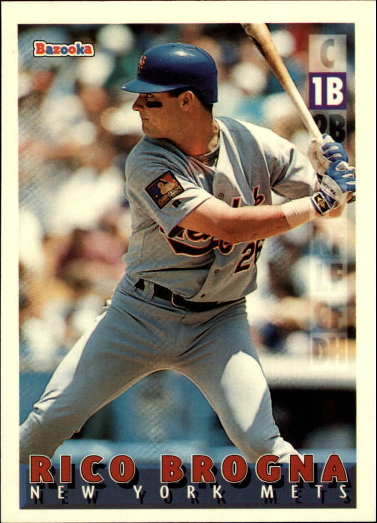 1995 Bazooka #129 Rico Brogna - NM-MT