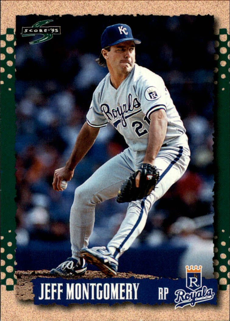 1995 Score #400 Jeff Montgomery - NM-MT
