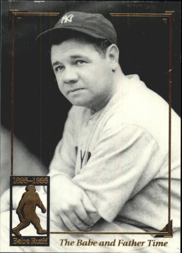 1995 Megacards Ruth #23 The Babe and Father/Time - NM-MT