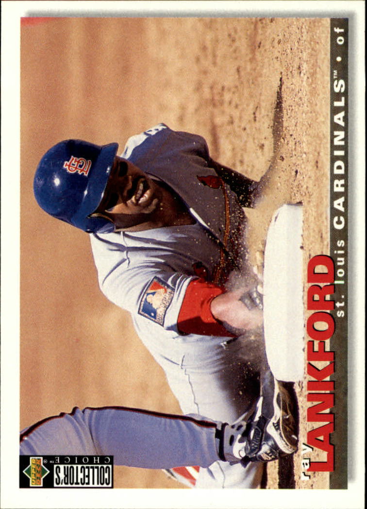 1995 Collector's Choice #190 Ray Lankford - NM-MT - Wonder Water Sports ...