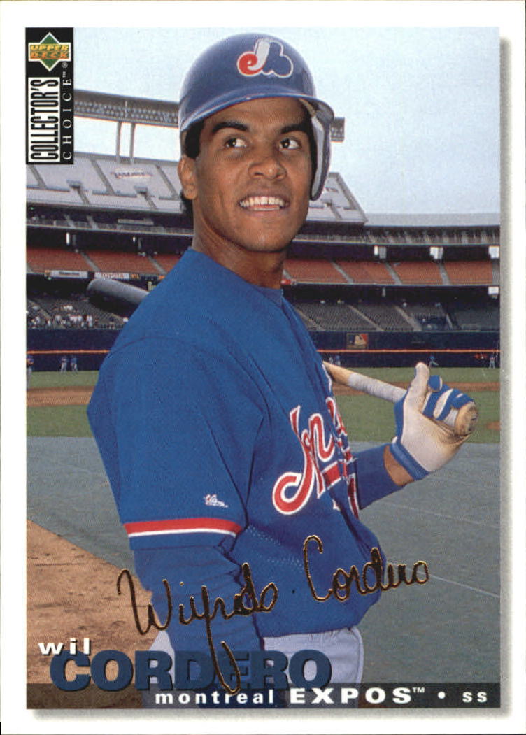 1995 Collector's Choice Gold Signature #245 Wil Cordero - NM-MT
