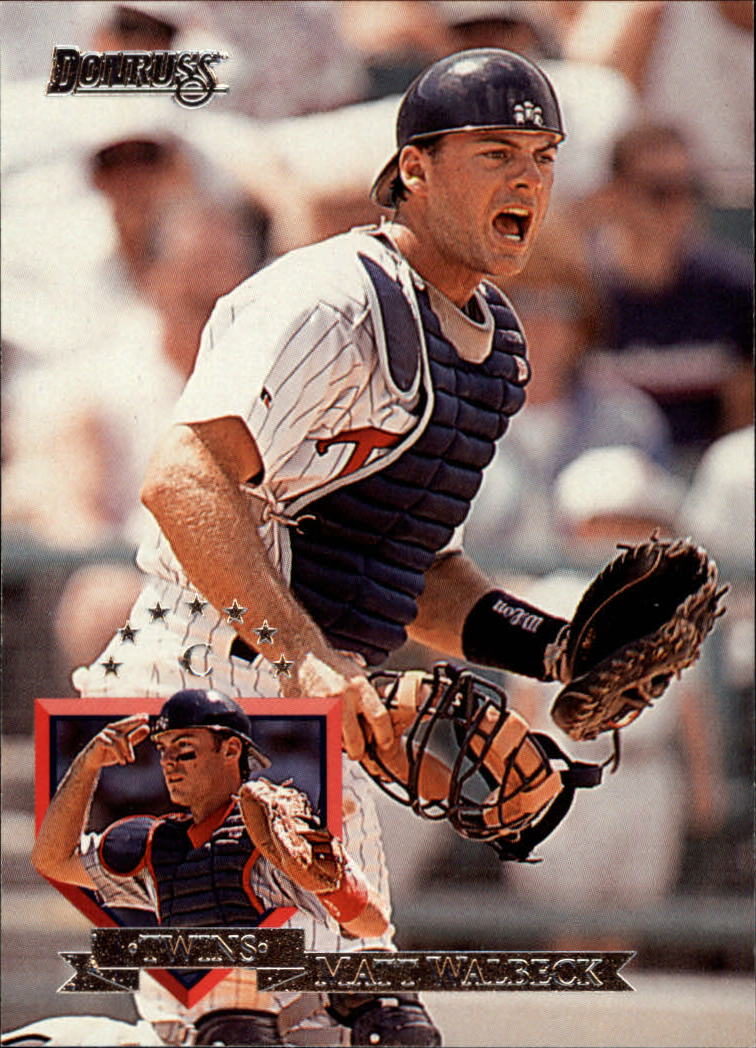 1995 Donruss #320 Matt Walbeck - NM-MT