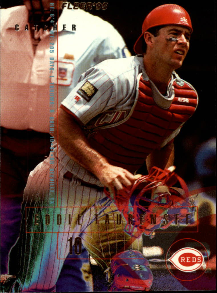 1995 Fleer #450 Eddie Taubensee - NM-MT