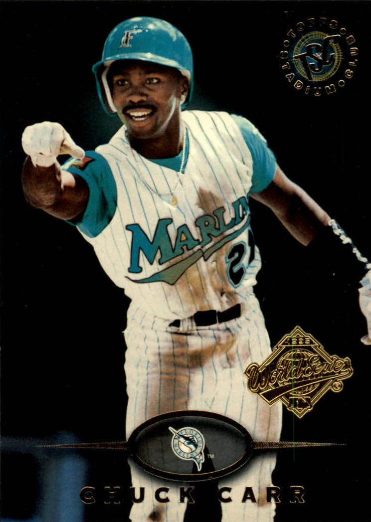1995 Stadium Club Super Team World Series #357 Chuck Carr - NM-MT
