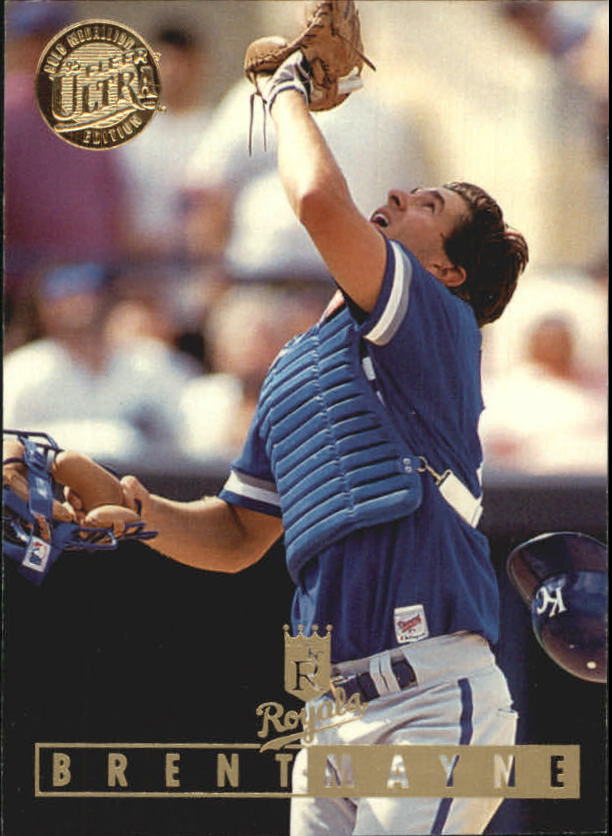 1995 Ultra Gold Medallion #59 Brent Mayne - NM-MT 1995 Ultra Gold Medallion #59 Brent Mayne - NM-MT