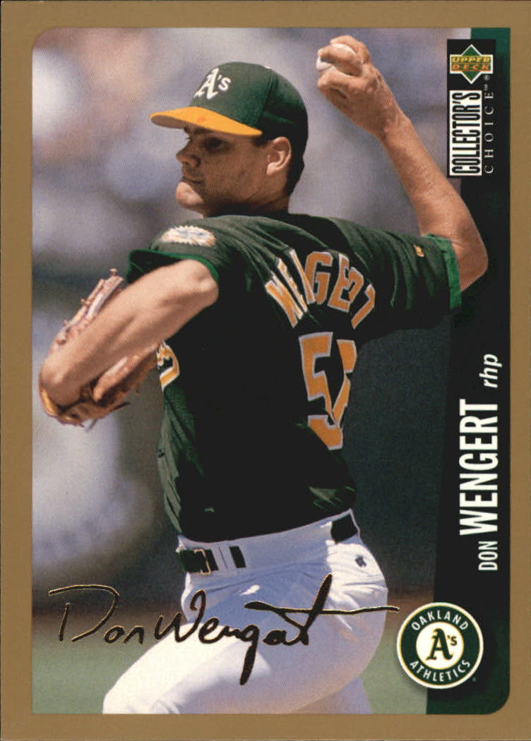 1996 Collector's Choice Gold Signature #247 Don Wengert - NM-MT